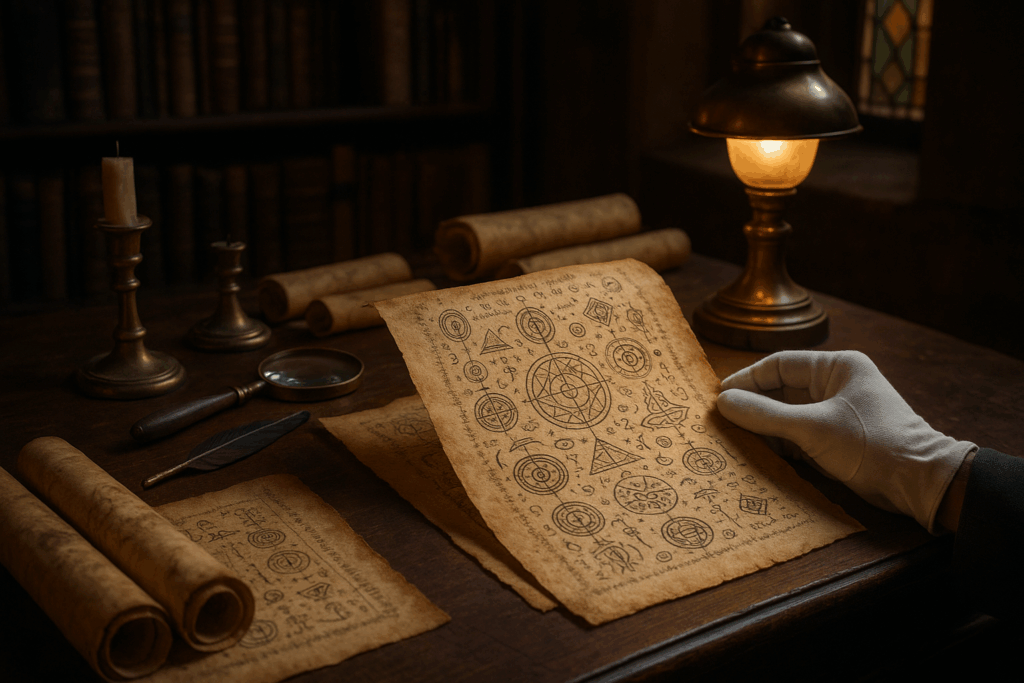 Decoding Ancient Ritual Scrolls - tradunx
